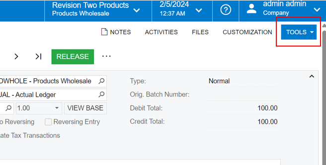 Manual Mengambil Trace pada Acumatica – Sunartha Learning Portal